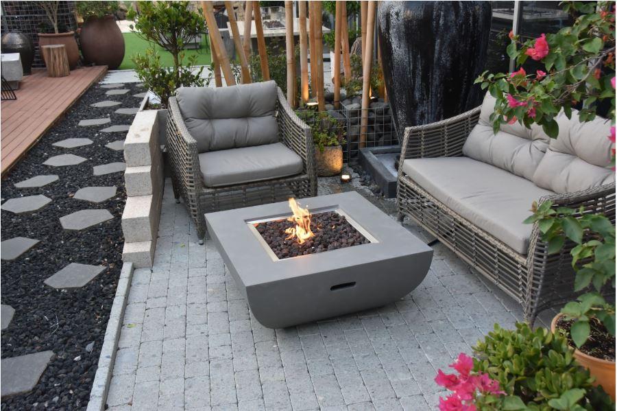 Modeno Westport Fire Table - 50,000 BTU Propane Tabletop Fire Pit ...
